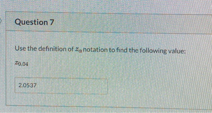 Solved Question 7 Use the definition of fa notation to find | Chegg.com