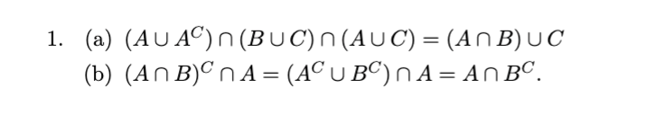 Solved Please how solution B. ﻿Confused about the (A^c U | Chegg.com