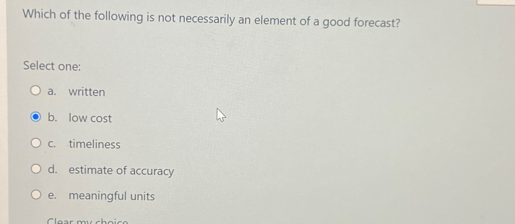 Solved Which of the following is not necessarily an element | Chegg.com