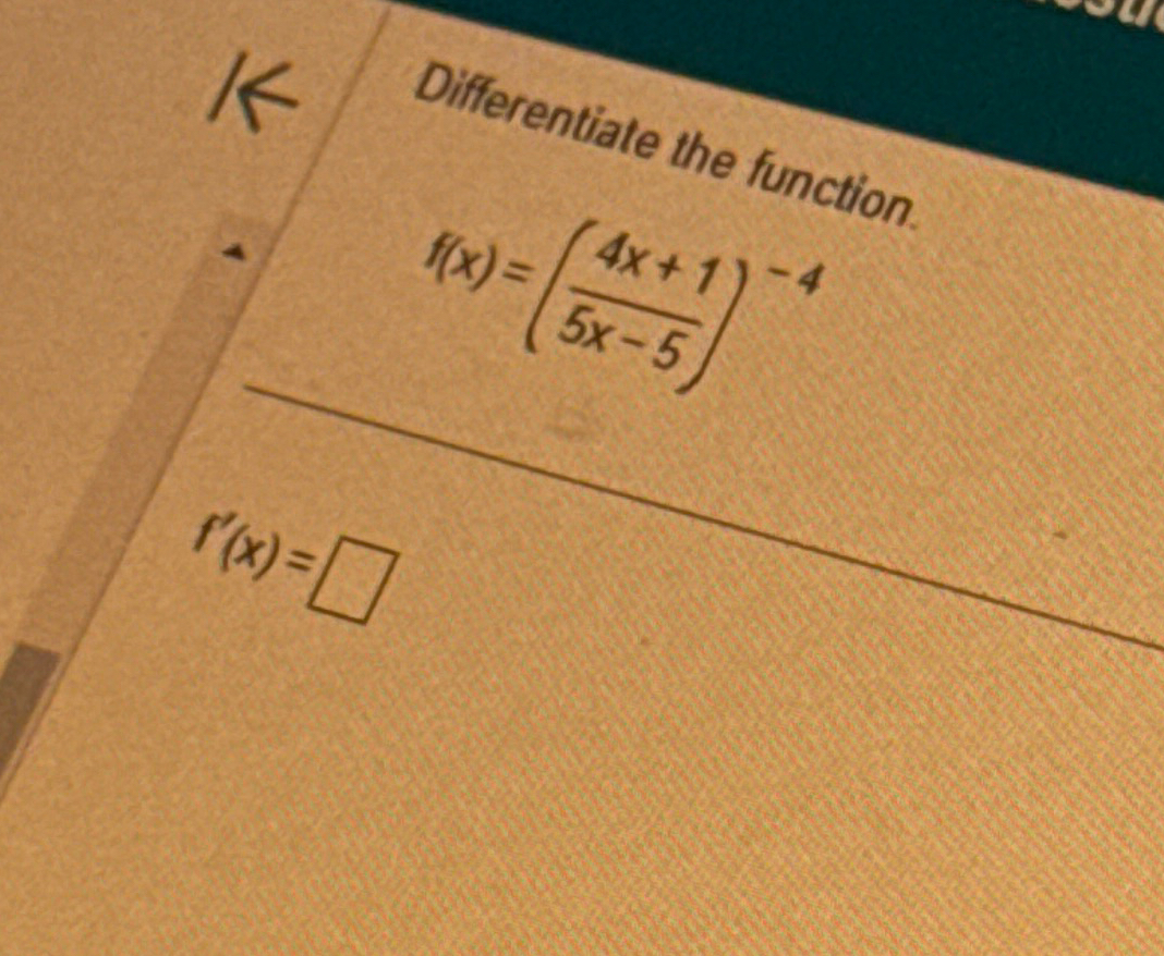 Solved 1- ﻿Differentiale the | Chegg.com
