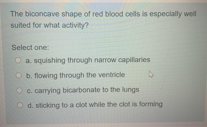 Solved Which capillaries are most permeable? Select one: a. | Chegg.com