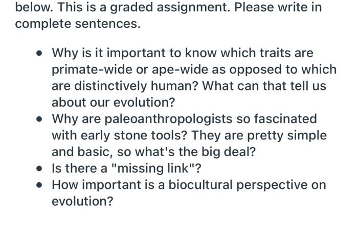 Solved below. This is a graded assignment. Please write in | Chegg.com