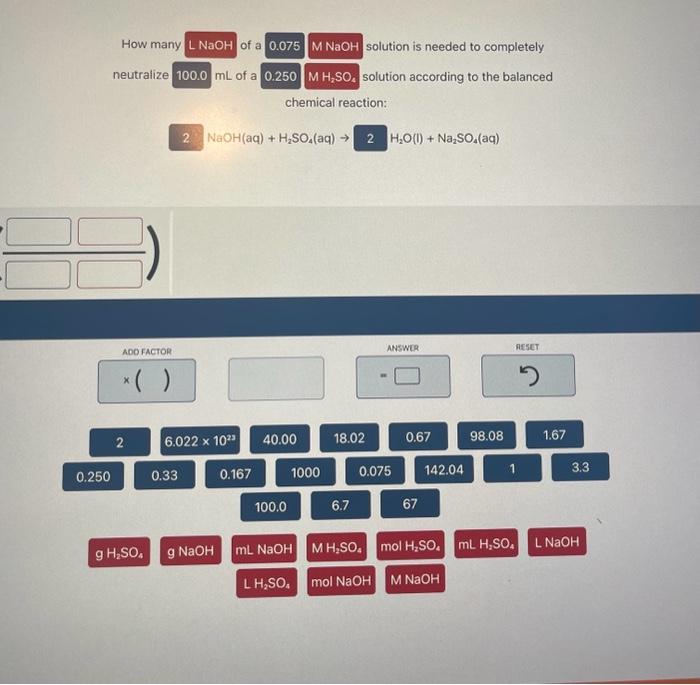 Solved How many solution is needed to completely neutralize | Chegg.com