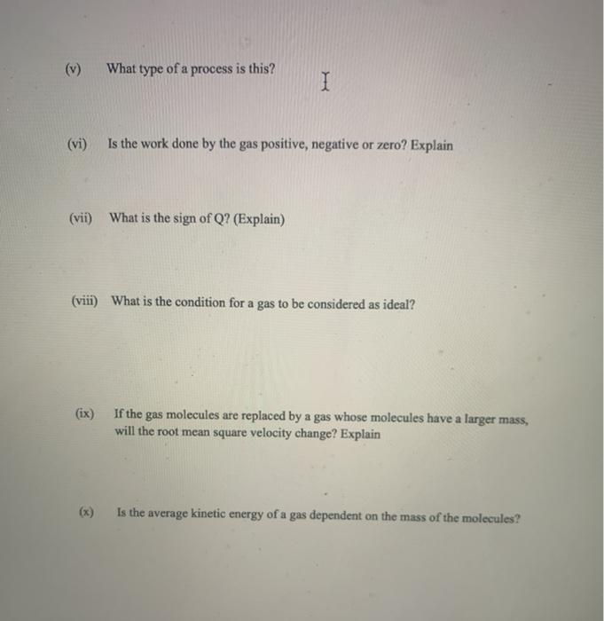 Solved 1 mole of monatomic ideal gas undergoes a certain | Chegg.com