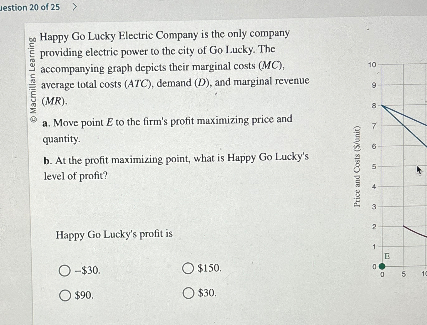 lestion 20 ﻿of 25Happy Go Lucky Electric Company is | Chegg.com