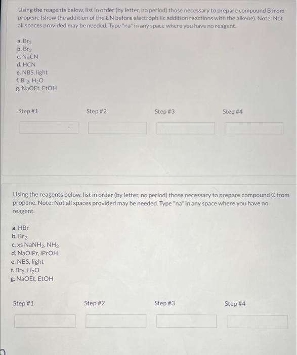 Solved Show how to synthesize each of the following using | Chegg.com