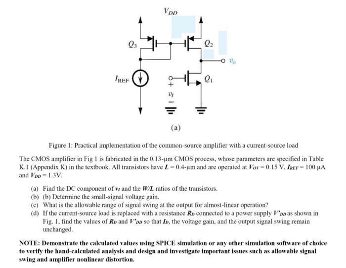 Solved Figure 1: Practical implementation of the | Chegg.com
