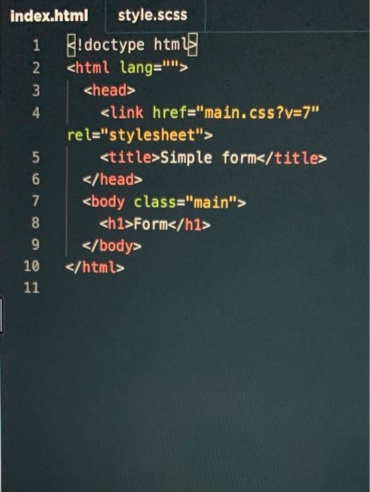 Solved Codewriting You will be creating and styling a simple | Chegg.com