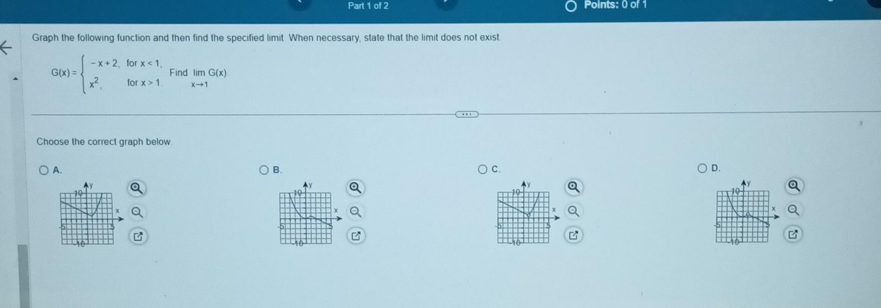 Solved \\[ G(x)=\\left\\{\\begin{array}{ll} -x+2, & \\text { | Chegg.com