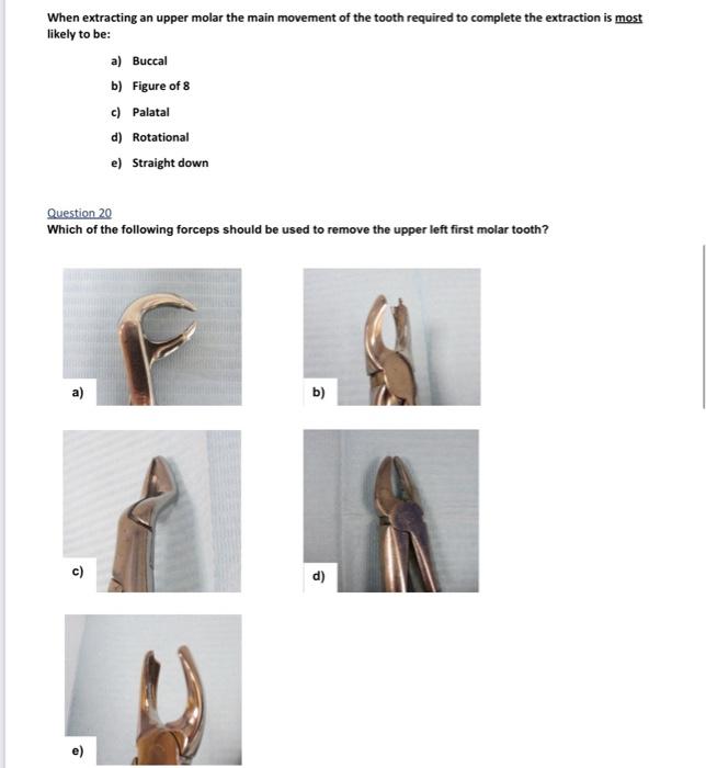 Solved Which of the following forceps should be used to | Chegg.com