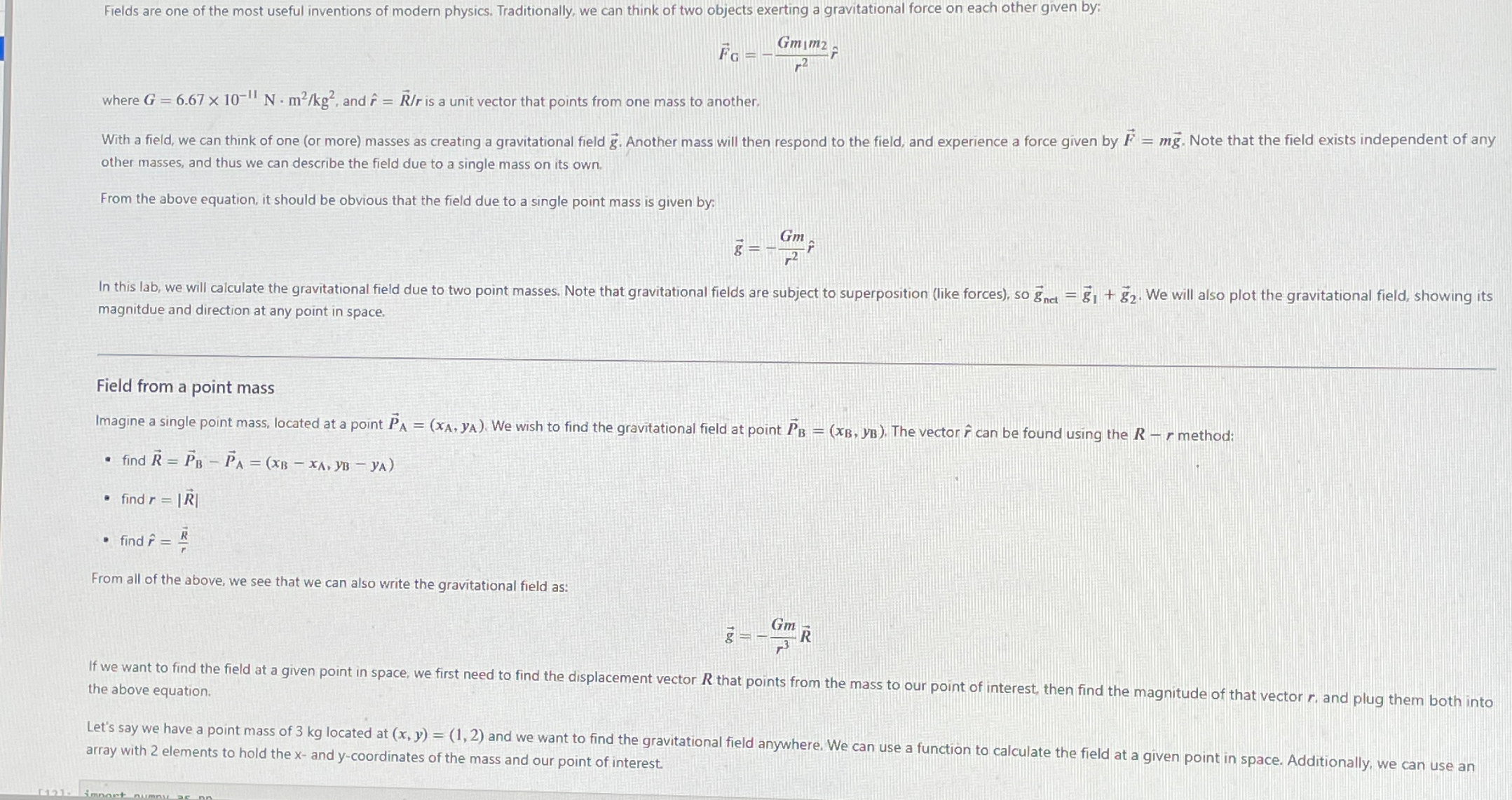 Solved Fields are one of the most useful inventions of | Chegg.com
