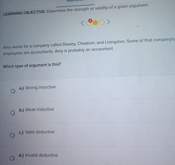 Solved LEARNING OBJECTIVE: Determine the strength or | Chegg.com