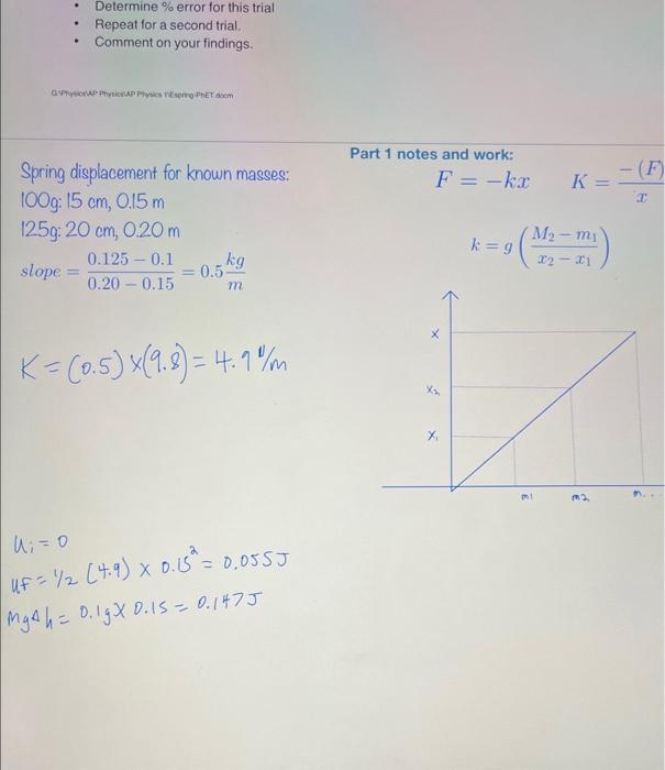 can anyone figure out part III? i have the first 2 | Chegg.com