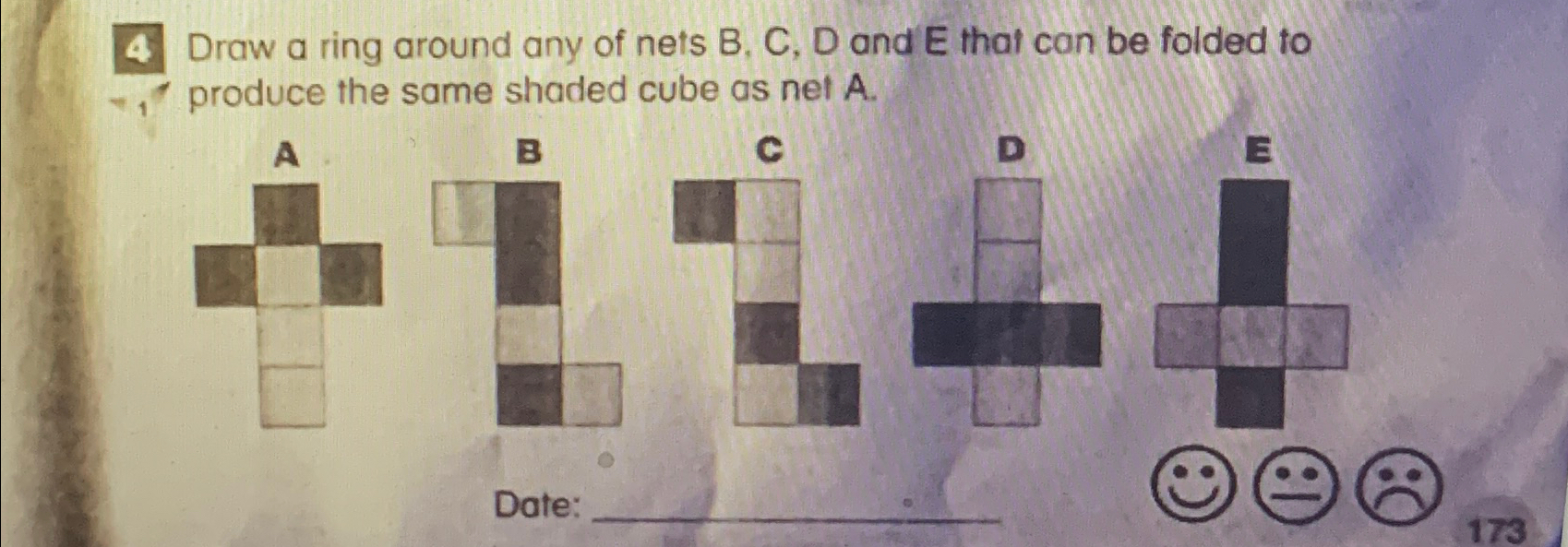 Solved 4 ﻿Draw a ring around any of nets B,C,D ﻿and E ﻿that | Chegg.com