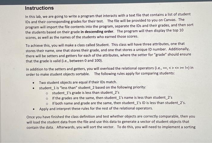 Solved Please Use C And The Cpp File Given To Complete 8026