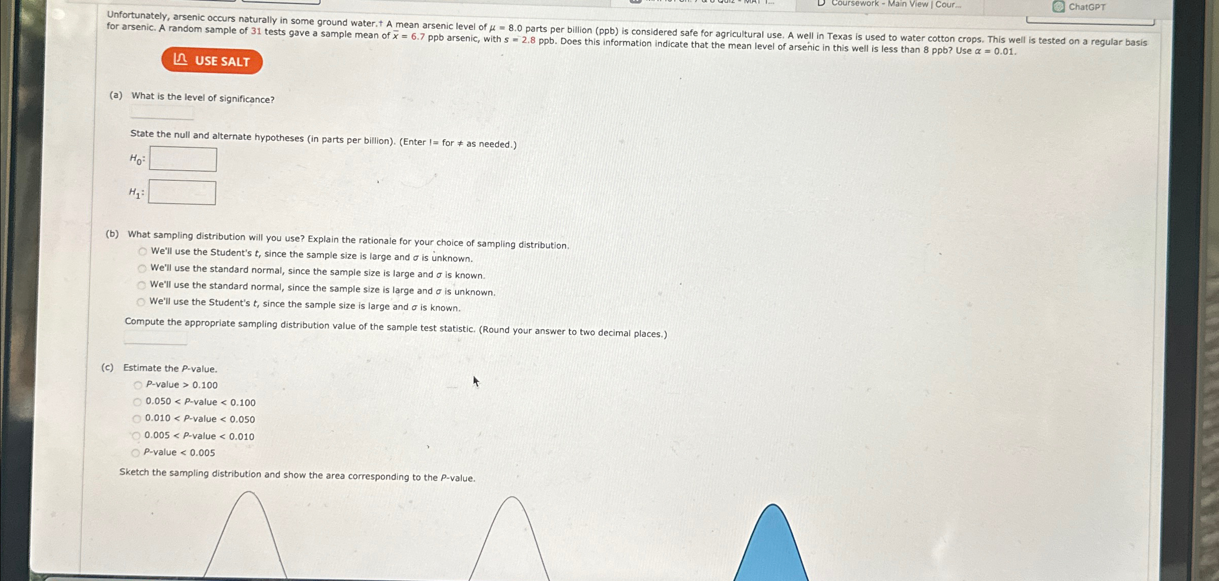 Solved Coursework - ﻿Main View | ﻿Cour...ChatGPT (a) ﻿What | Chegg.com