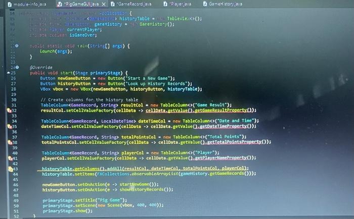 Solved i grigete fant ployer ployers this.goneResult - | Chegg.com