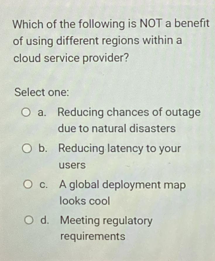 Solved Which of the following is NOT a benefit of using | Chegg.com