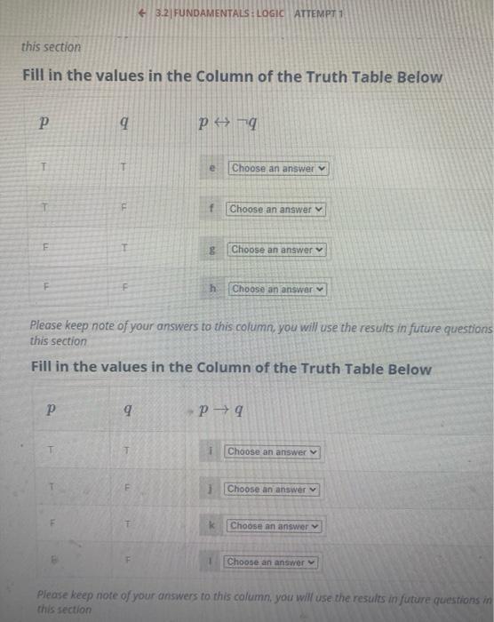 Solved € 32 Fundamentals Logic Attempt 1 Question 44 Is 
