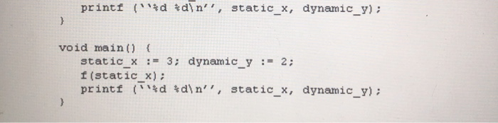 Solved Assume a language, L, that combines both static and | Chegg.com