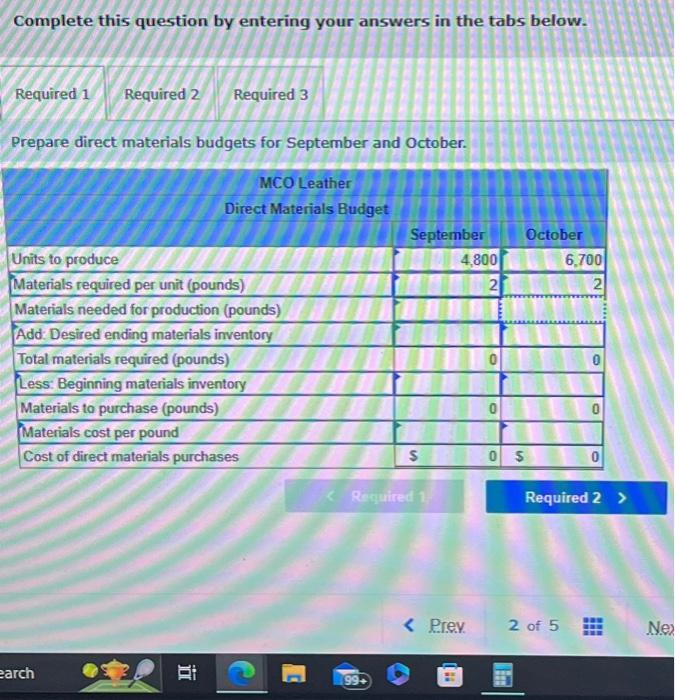 Solved Exercise 20-15 (Algo) Manufacturing: Direct | Chegg.com