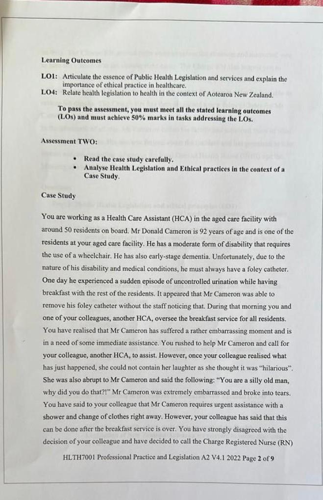 Solved Learning Outcomes LO1: Articulate the essence of | Chegg.com