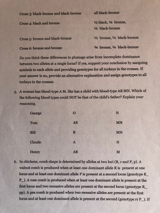 Solved 1. The LM and LN alleles at the MN blood-group locus | Chegg.com
