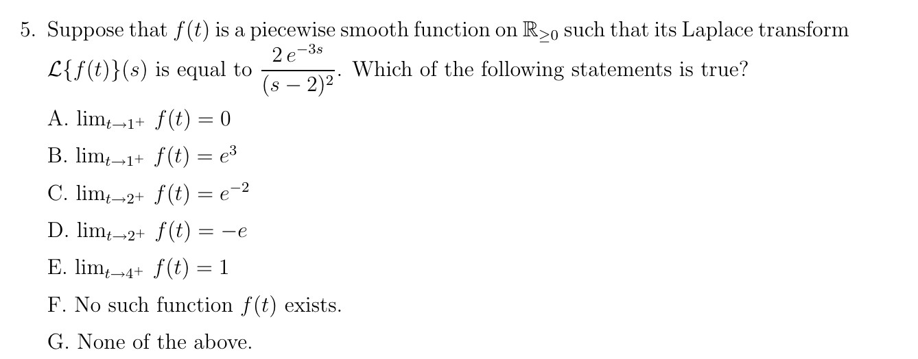 Solved Suppose that f(t) ﻿is a piecewise smooth function on | Chegg.com