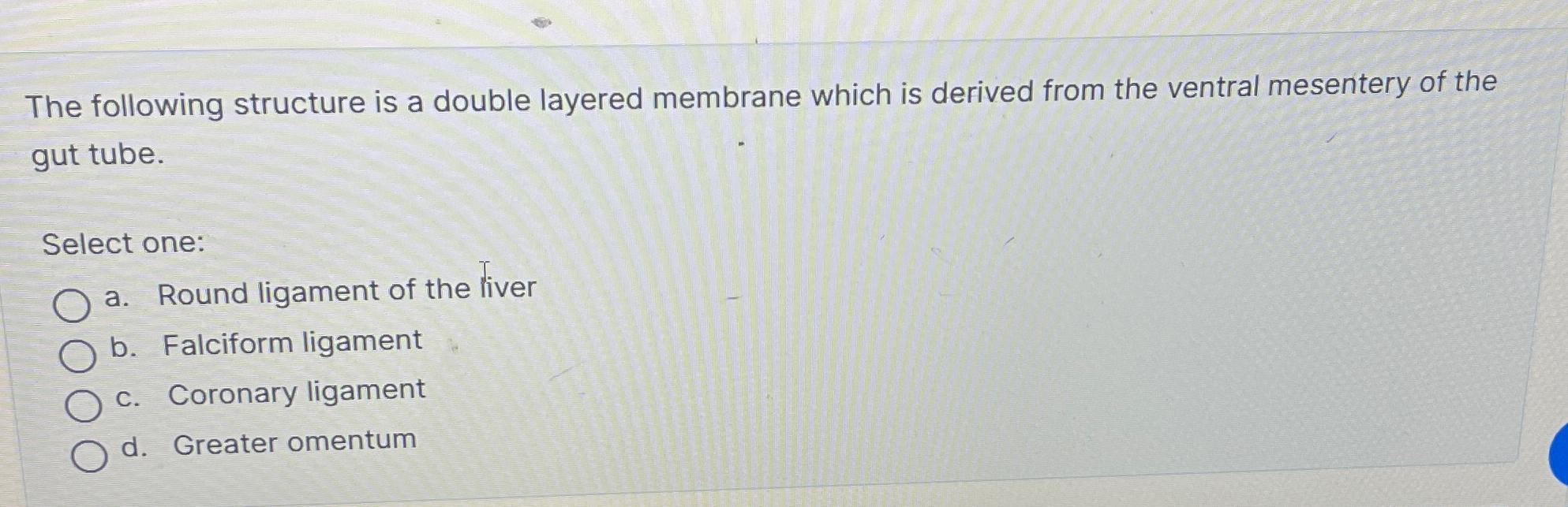 Solved The following structure is a double layered membrane | Chegg.com