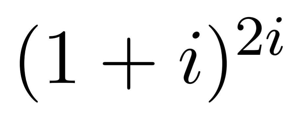 Solved (1 + i)2i | Chegg.com