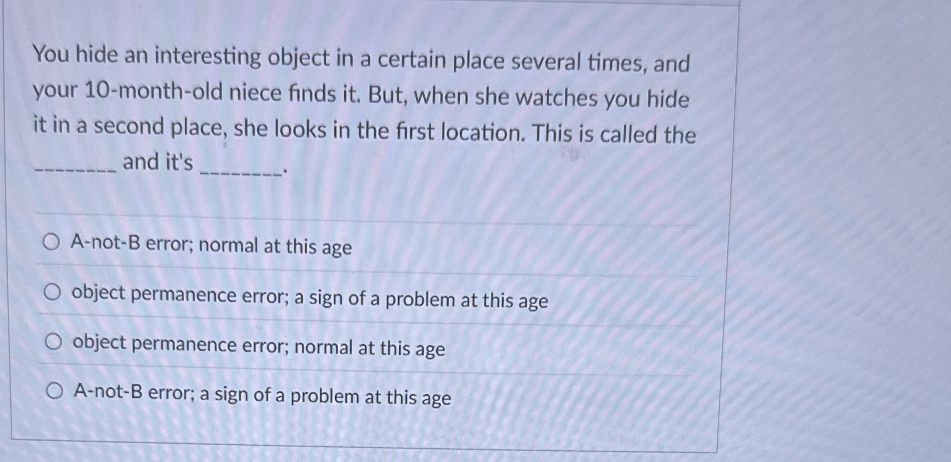 Solved You hide an interesting object in a certain place | Chegg.com