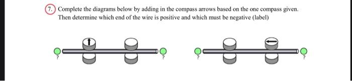 Solved Complete the diagrams below by adding in the compass | Chegg.com