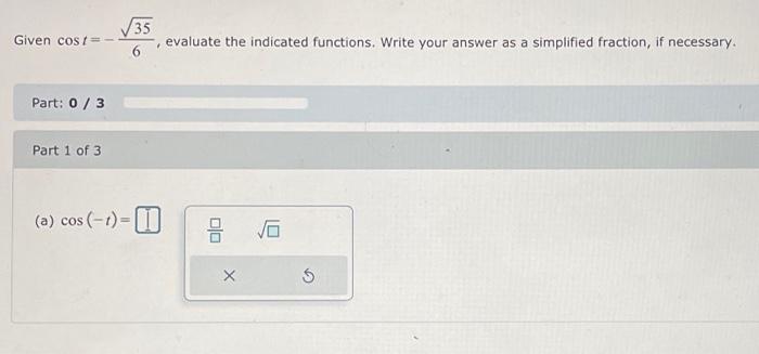 Solved Given cost=−635, evaluate the indicated functions. | Chegg.com