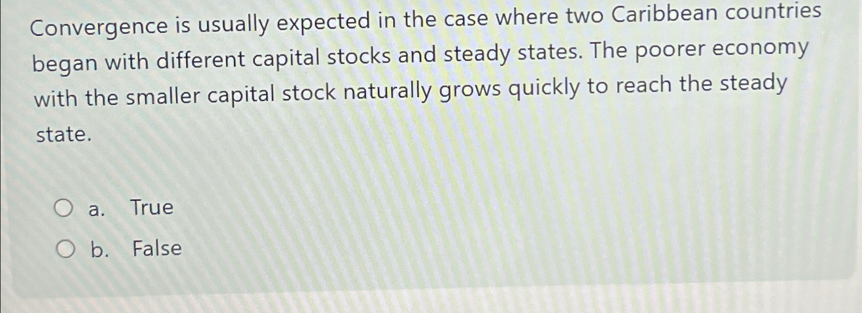 Solved Convergence is usually expected in the case where two | Chegg.com
