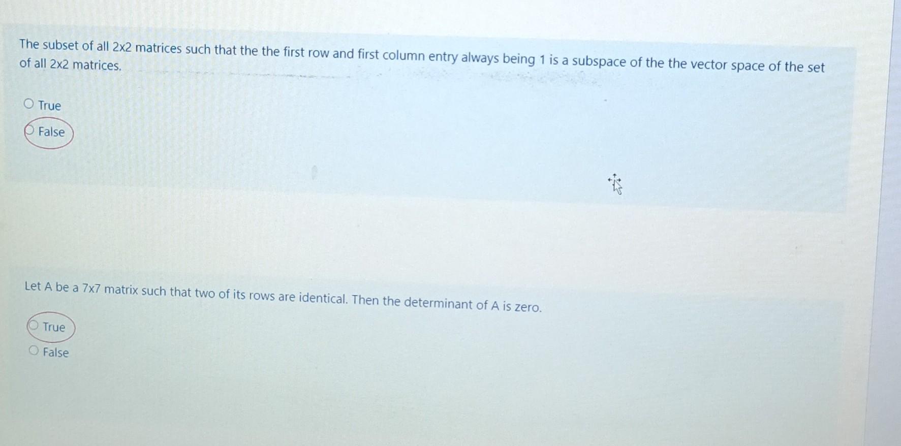 Solved Consider a homogeneous system Ax=0 with A being a 7x7 | Chegg.com