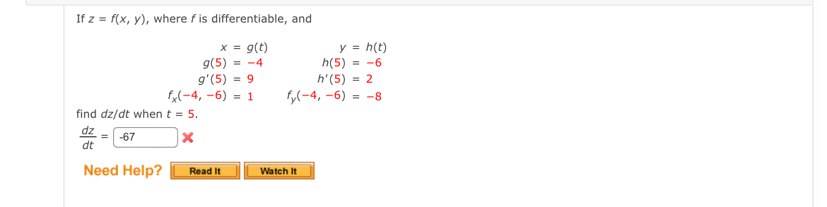 Solved If z=f(x,y), ﻿where f ﻿is differentiable, | Chegg.com