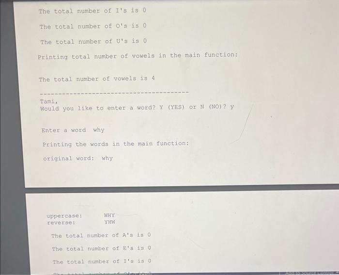 Solved Intro to Programming in C-program 8 (larger program) | Chegg.com