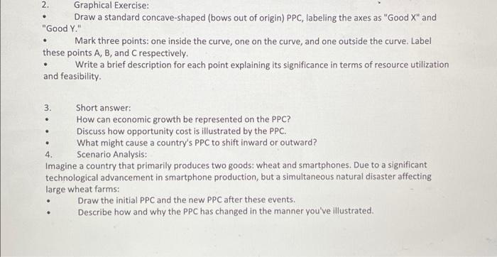 Solved Graphical Exercise: Draw a standard concave-shaped | Chegg.com