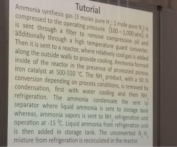Solved write a paragraph described process flow diagram.draw | Chegg.com