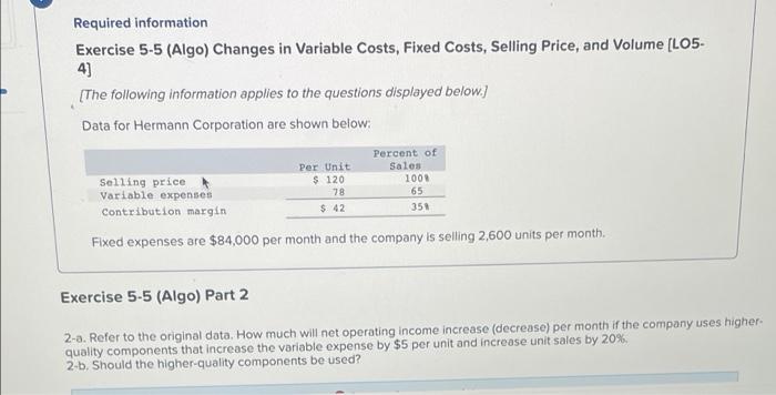 Solved 2-a. Refer to the original data. How much will net | Chegg.com
