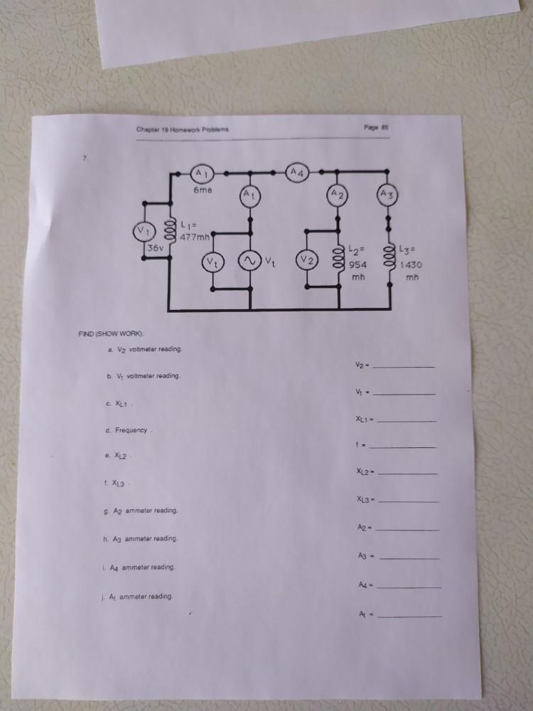 Solved NAME Course Section Instructor HOMEWORK PROBLEMS FOR | Chegg.com