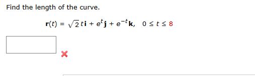Solved Find the length of the curve. Find the length of the | Chegg.com