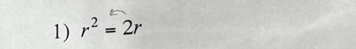 Solved r2=2r | Chegg.com