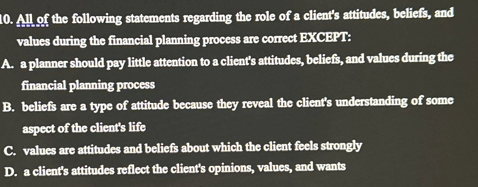 High Quality SOLUTION All of the following statements regarding the role of | Chegg.com