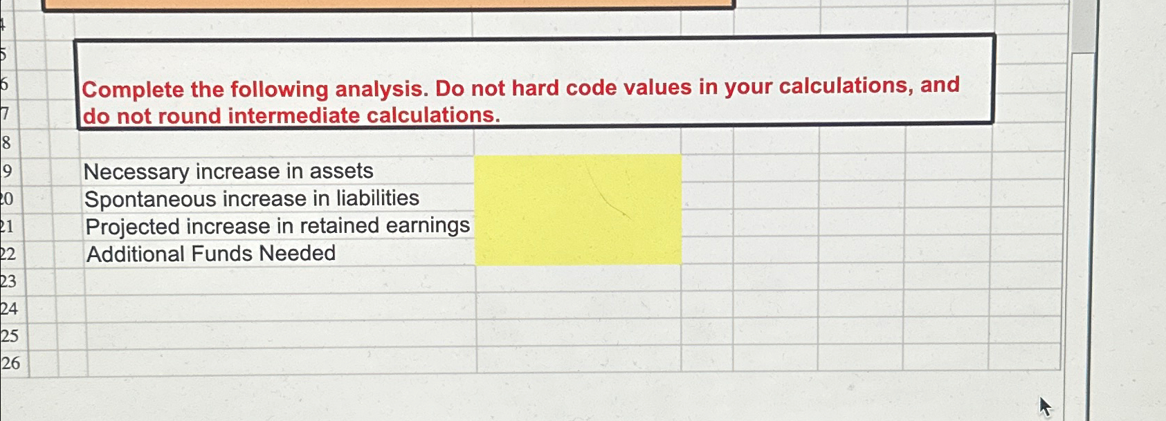 Complete the following analysis. Do not hard code | Chegg.com