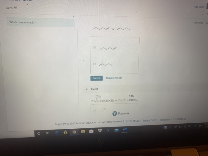 Solved which one is more stable ? | Chegg.com