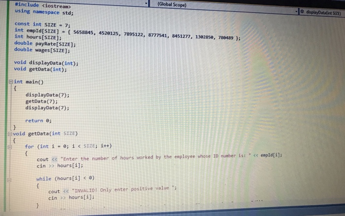 Solved Global Scope Include Using Namespace Std 8640