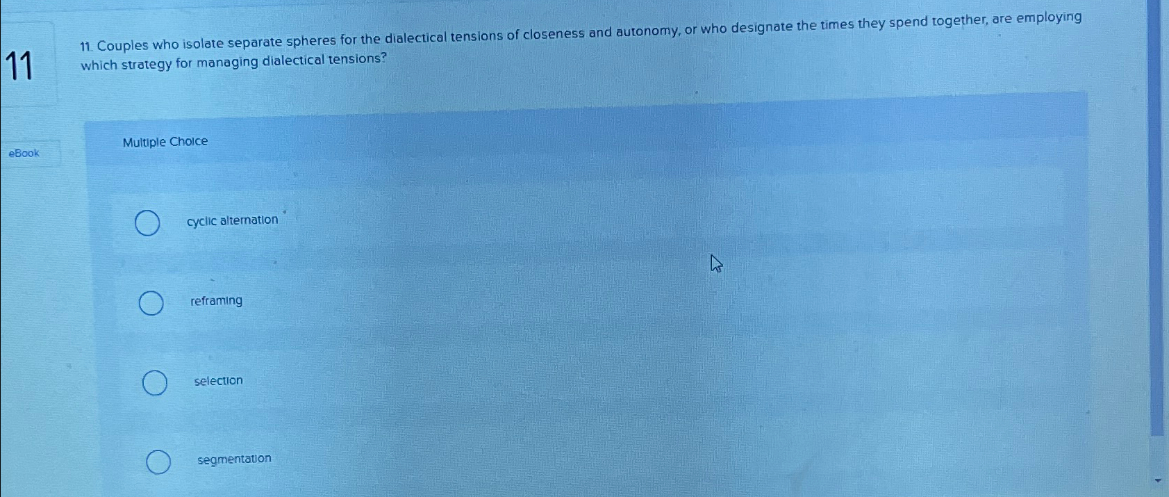 Solved Couples who isolate separate spheres for the | Chegg.com