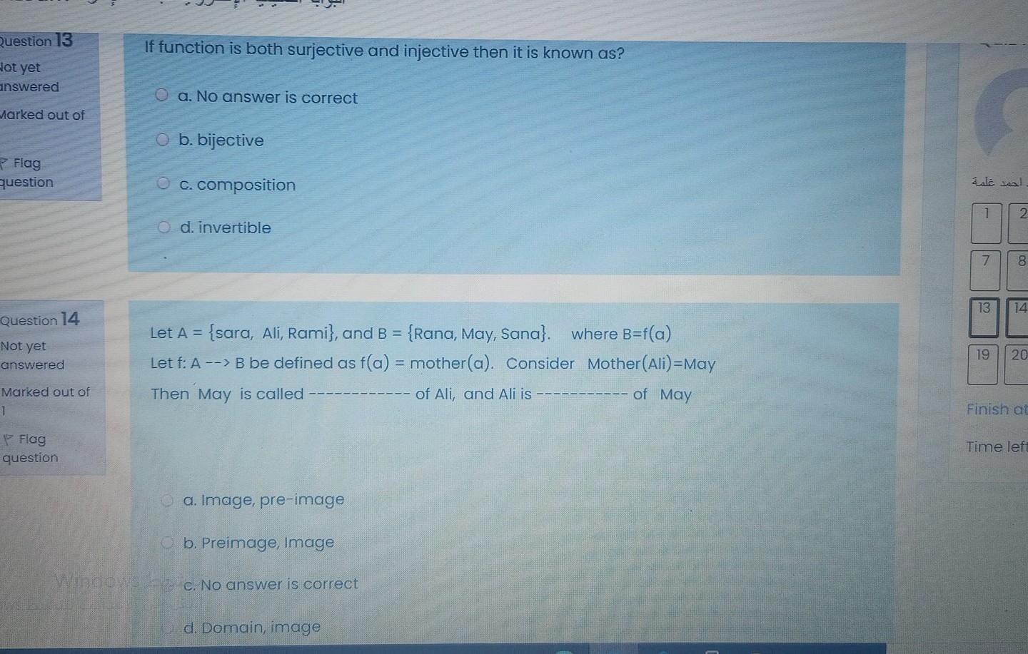 Solved Question 13 If function is both surjective and | Chegg.com