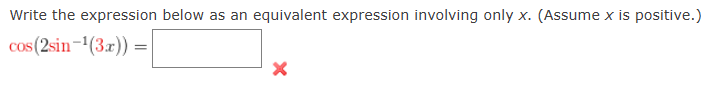 Solved Write the expression below as an equivalent | Chegg.com